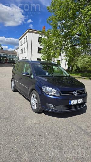 Blue Volkswagen Touran 2012 in Talsi, with an engine capacity of 1.60 L and mileage of 280 thousand km for 5250 €, photo 10 on AUTOMOTO.COM.LV