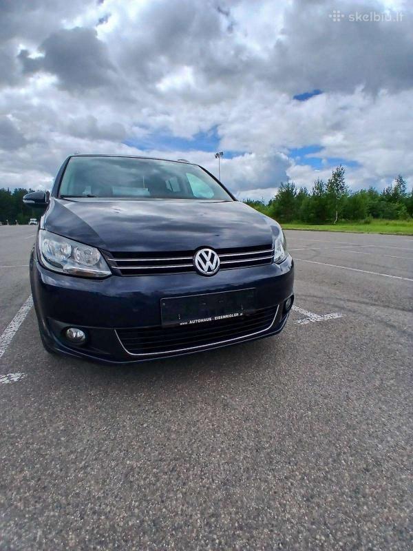 Zils Volkswagen Touran 2012 Viļņa, ar dzinēja tilpumu 1.60 L un nobraukumu 274 tūkst. km par 6200 €, foto 4 vietnē AUTOMOTO.COM.LV