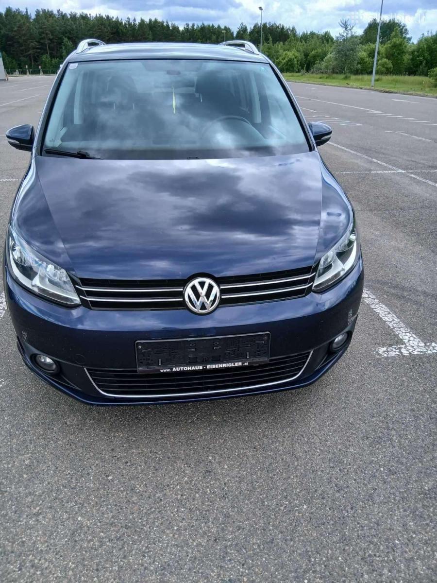 Zils Volkswagen Touran 2012 Viļņa, ar dzinēja tilpumu 1.60 L un nobraukumu 274 tūkst. km par 6200 €, foto 6 vietnē AUTOMOTO.COM.LV