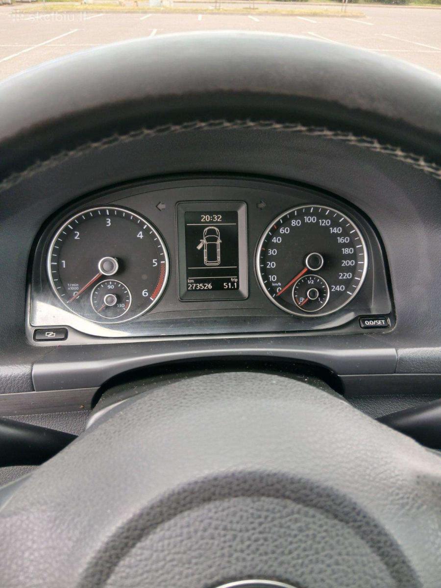 Zils Volkswagen Touran 2012 Viļņa, ar dzinēja tilpumu 1.60 L un nobraukumu 274 tūkst. km par 6200 €, foto 10 vietnē AUTOMOTO.COM.LV