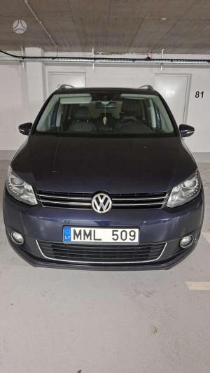 Blue Volkswagen Touran 2012 in Kaunas, with an engine capacity of 1.97 L and mileage of 345 thousand km for 5900 €, photo 7 on AUTOMOTO.COM.LV