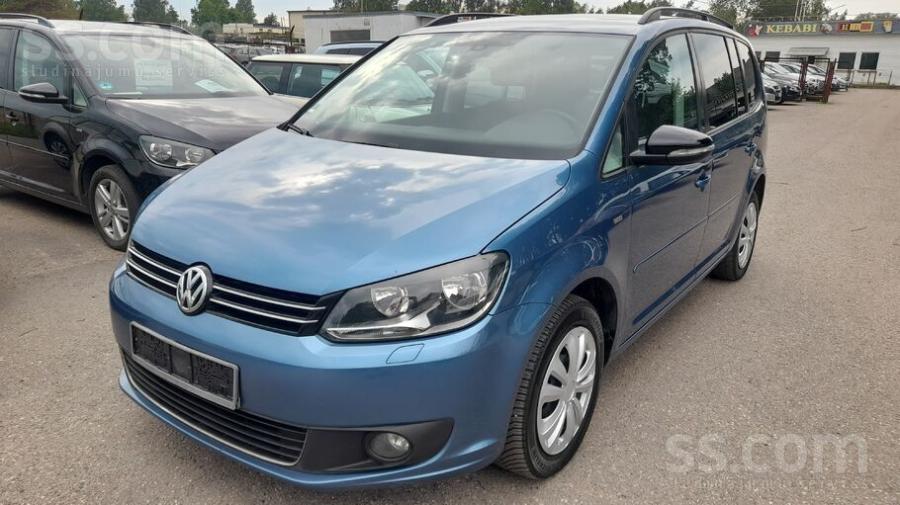 Zils Volkswagen Touran 2012 Rīga, ar dzinēja tilpumu 2.00 L un nobraukumu 0 tūkst. km par 4950 €, foto 5 vietnē AUTOMOTO.COM.LV