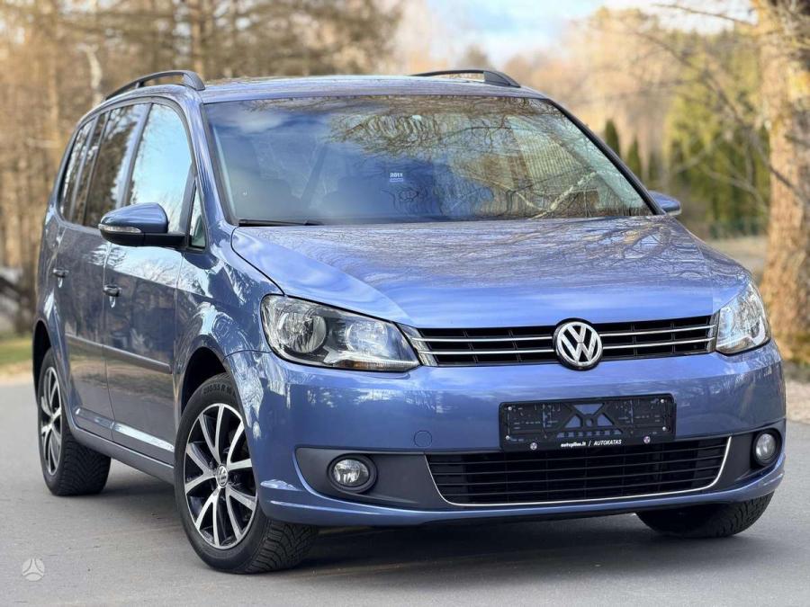 Синий Фольксваген Туран 2013 в Утена, объемом двигателя 1.60 л и пробегом 304 тыс. км за 6250 €, фото 4 на AUTOMOTO.COM.LV