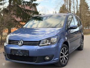Blue Volkswagen Touran 2013 in Utena, with an engine capacity of 1.60 L and mileage of 304 thousand km for 5590 €, photo 19 on AUTOMOTO.COM.LV