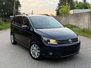 Zils Volkswagen Touran 2013 Kėdainiai, ar dzinēja tilpumu 1.97 L un nobraukumu 290 tūkst. km par 5950 €, foto 4 vietnē AUTOMOTO.COM.LV