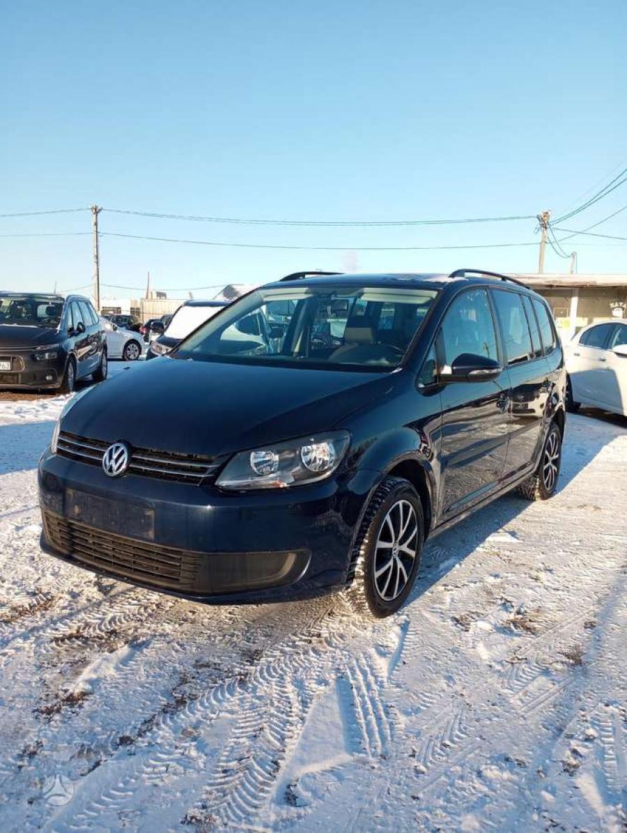 Blue Volkswagen Touran 2014 in Kaunas, with an engine capacity of 1.40 L and mileage of 160 thousand km for 4800 €, photo 3 on AUTOMOTO.COM.LV