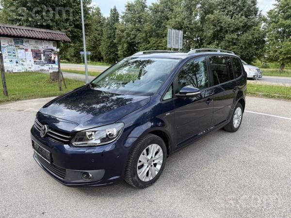 Синий Фольксваген Туран 2014 в Огре, объемом двигателя 1.60 л и пробегом 188 тыс. км за 8199 €, фото 1 на AUTOMOTO.COM.LV