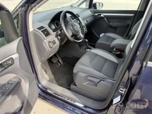 Blue Volkswagen Touran 2014 in Ogre, with an engine capacity of 1.60 L and mileage of 188 thousand km for 8199 €, photo 10 on AUTOMOTO.COM.LV
