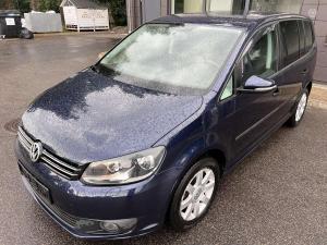 Zils Volkswagen Touran 2014 Utena, ar dzinēja tilpumu 1.60 L un nobraukumu 290 tūkst. km par 4999 €, foto  vietnē AUTOMOTO.COM.LV