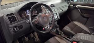 Blue Volkswagen Touran 2014 in Valmiera, with an engine capacity of 2.00 L and mileage of 329 thousand km for 5200 €, photo 10 on AUTOMOTO.COM.LV