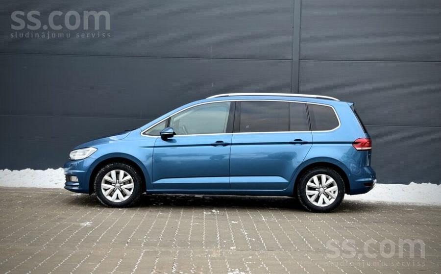 Zils Volkswagen Touran 2015 Rīga, ar dzinēja tilpumu 1.60 L un nobraukumu 218 tūkst. km par 13900 €, foto 2 vietnē AUTOMOTO.COM.LV