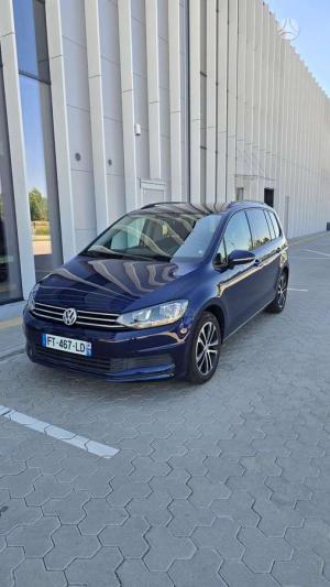 Blue Volkswagen Touran 2015 in Vilnius, with an engine capacity of 1.60 L and mileage of 175 thousand km for 9600 €, photo  on AUTOMOTO.COM.LV