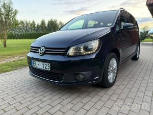 Blue Volkswagen Touran 2015 in Jelgava, with an engine capacity of 1.60 L and mileage of 280 thousand km for 8200 €, photo  on AUTOMOTO.COM.LV