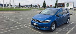 Blue Volkswagen Touran 2015 in Riga, with an engine capacity of 1.40 L and mileage of 147 thousand km for 12500 €, photo 5 on AUTOMOTO.COM.LV
