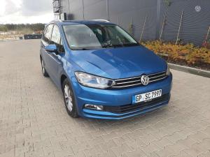 Blue Volkswagen Touran 2016 in Vilnius, with an engine capacity of 1.97 L and mileage of 210 thousand km for 11600 €, photo  on AUTOMOTO.COM.LV