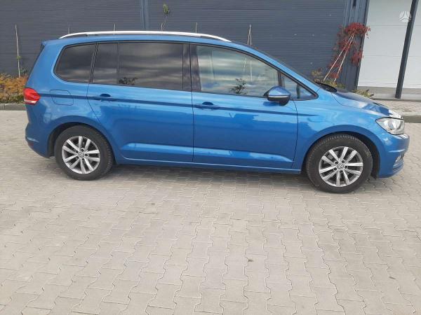 Zils Volkswagen Touran 2016 Viļņa, ar dzinēja tilpumu 1.97 L un nobraukumu 210 tūkst. km par 11600 €, foto 7 vietnē AUTOMOTO.COM.LV
