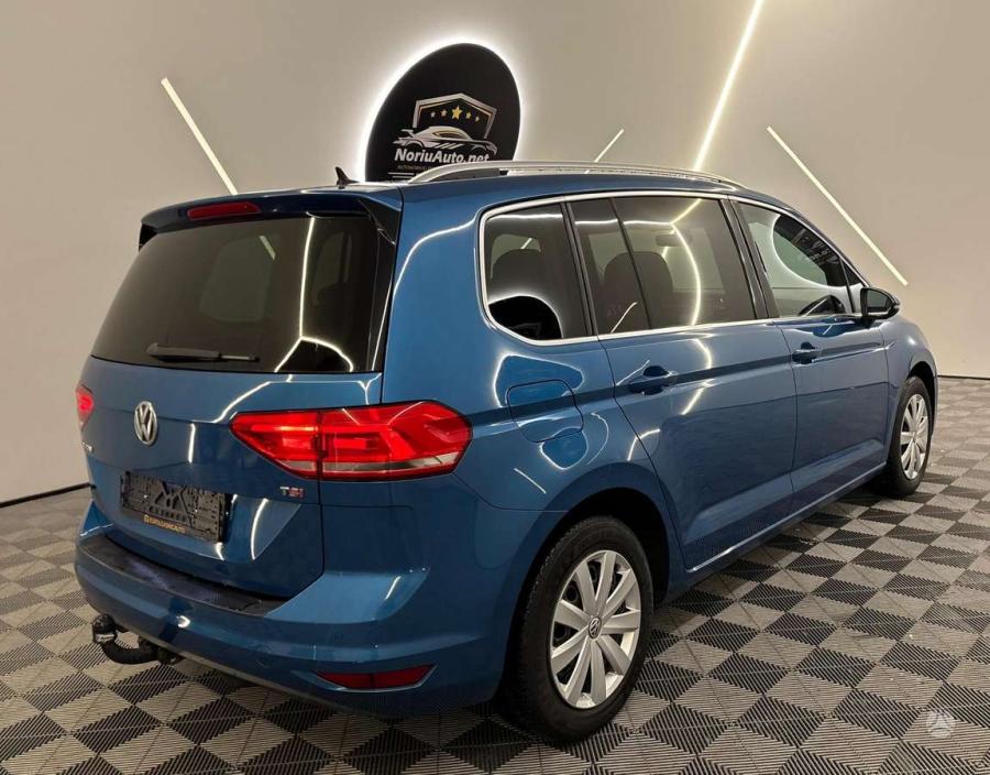 Zils Volkswagen Touran 2016 Marijampole, ar dzinēja tilpumu 1.40 L un nobraukumu 181 tūkst. km par 9999 €, foto 24 vietnē AUTOMOTO.COM.LV