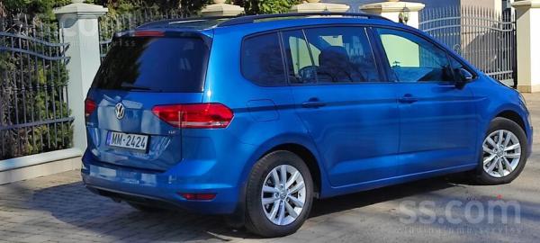 Zils Volkswagen Touran 2016 Rīga, ar dzinēja tilpumu 1.60 L un nobraukumu 266 tūkst. km par 9200 €, foto 3 vietnē AUTOMOTO.COM.LV