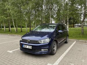 Blue Volkswagen Touran 2016 in Panevezys, with an engine capacity of 1.60 L and mileage of 212 thousand km for 8500 €, photo  on AUTOMOTO.COM.LV