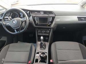 Blue Volkswagen Touran 2016 in Panevezys, with an engine capacity of 1.60 L and mileage of 143 thousand km for 9700 €, photo 16 on AUTOMOTO.COM.LV