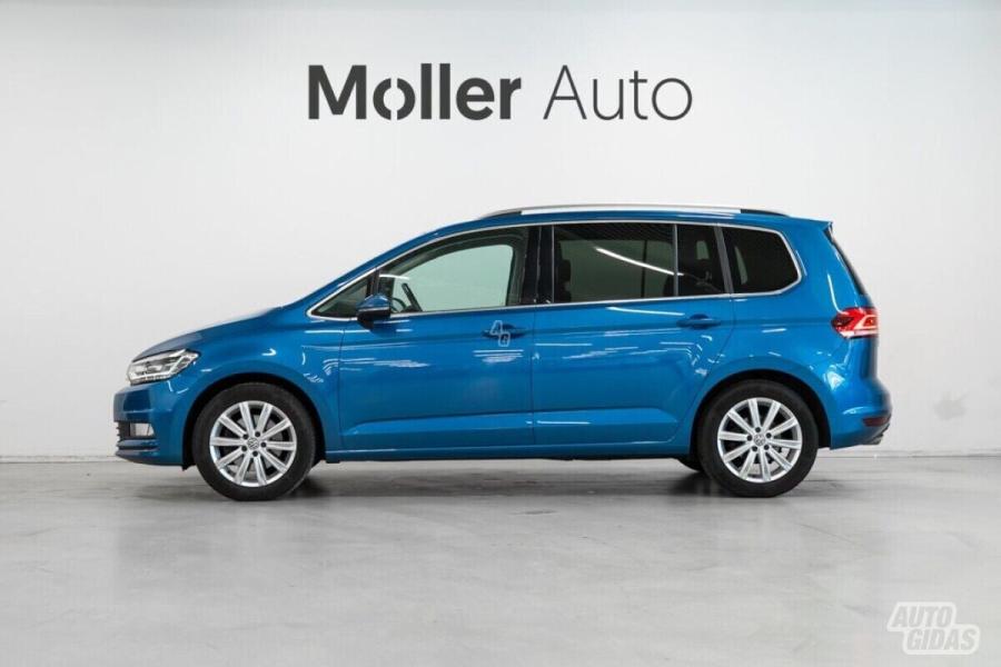 Zils Volkswagen Touran 2017 Viļņa, ar dzinēja tilpumu 1.40 L un nobraukumu 118 tūkst. km par 13950 €, foto 3 vietnē AUTOMOTO.COM.LV