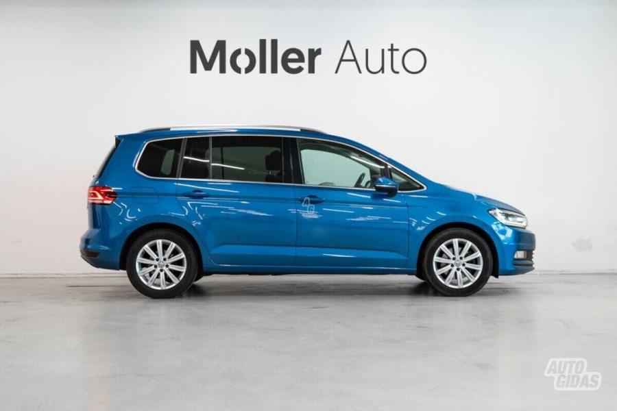 Zils Volkswagen Touran 2017 Viļņa, ar dzinēja tilpumu 1.40 L un nobraukumu 118 tūkst. km par 13950 €, foto 5 vietnē AUTOMOTO.COM.LV