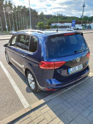 Zils Volkswagen Touran 2017 Viļņa, ar dzinēja tilpumu 1.60 L un nobraukumu 297 tūkst. km par 7500 €, foto 5 vietnē AUTOMOTO.COM.LV