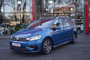 Zils Volkswagen Touran 2018 Kauņa, ar dzinēja tilpumu 1.40 L un nobraukumu 81 tūkst. km par 25439 €, foto 2 vietnē AUTOMOTO.COM.LV