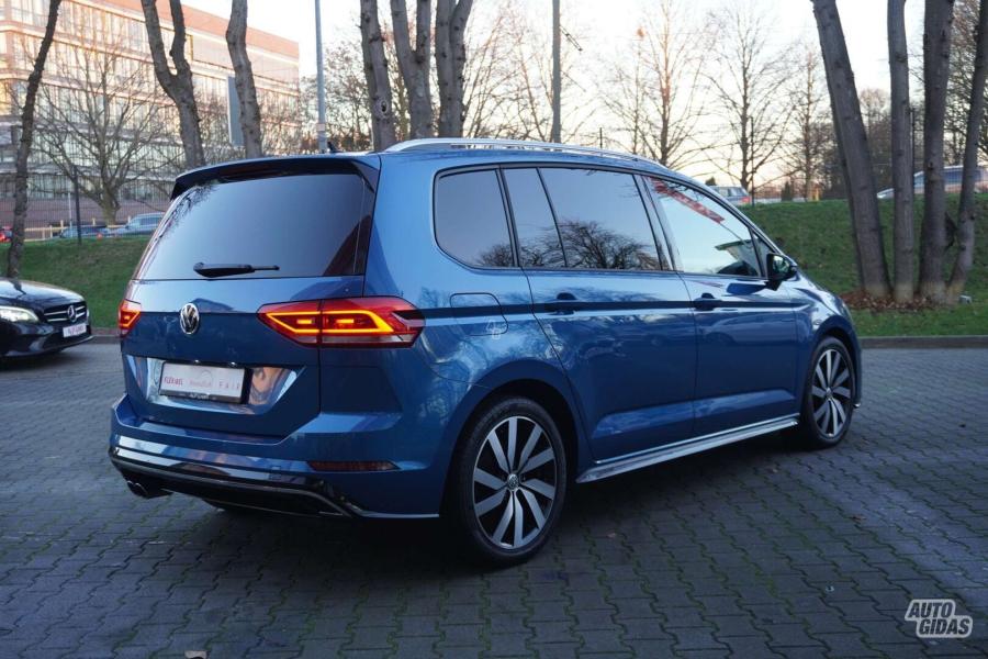 Zils Volkswagen Touran 2018 Kauņa, ar dzinēja tilpumu 1.40 L un nobraukumu 81 tūkst. km par 25439 €, foto 6 vietnē AUTOMOTO.COM.LV