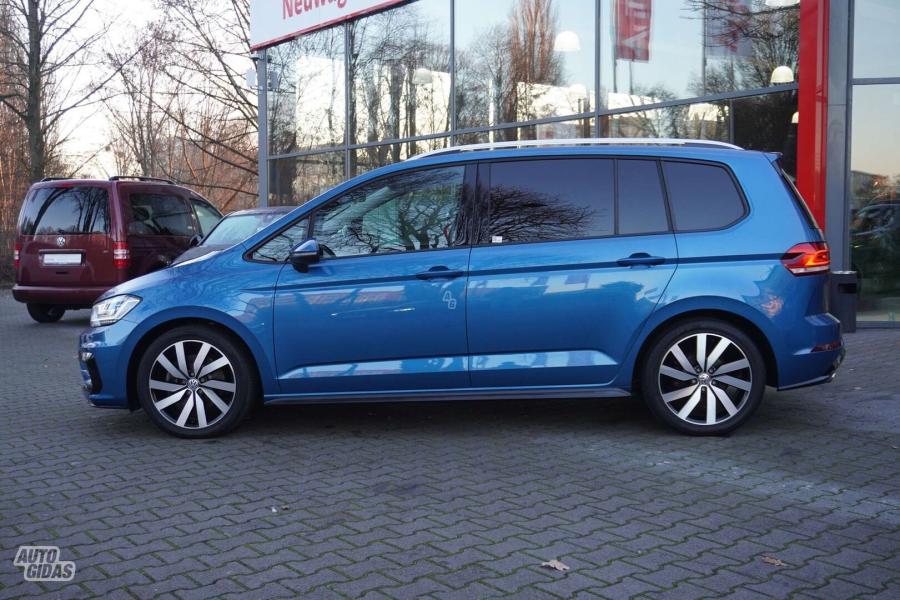 Zils Volkswagen Touran 2018 Kauņa, ar dzinēja tilpumu 1.40 L un nobraukumu 81 tūkst. km par 25439 €, foto 9 vietnē AUTOMOTO.COM.LV
