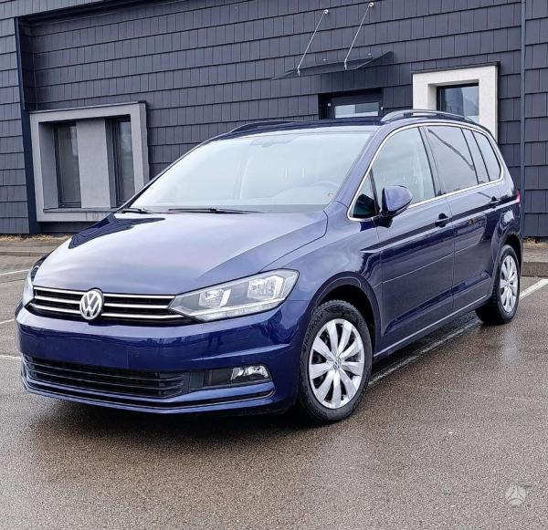 Zils Volkswagen Touran 2019 Kauņa, ar dzinēja tilpumu 2.00 L un nobraukumu 237 tūkst. km par 9500 €, foto 1 vietnē AUTOMOTO.COM.LV