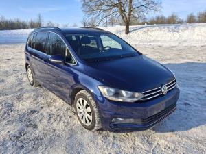 Zils Volkswagen Touran 2019 Kauņa, ar dzinēja tilpumu 1.97 L un nobraukumu 238 tūkst. km par 9650 €, foto  vietnē AUTOMOTO.COM.LV