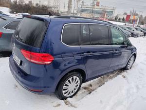 Blue Volkswagen Touran 2020 in Kaunas, with an engine capacity of 1.97 L and mileage of 289 thousand km for 10600 €, photo 15 on AUTOMOTO.COM.LV