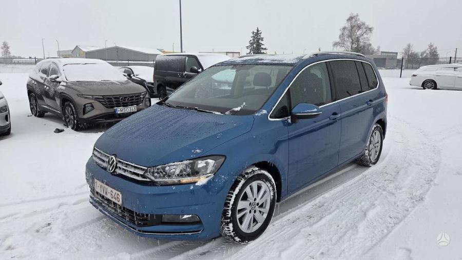 Zils Volkswagen Touran 2021 Marijampole, ar dzinēja tilpumu 1.97 L un nobraukumu 209 tūkst. km par 14399 €, foto 1 vietnē AUTOMOTO.COM.LV