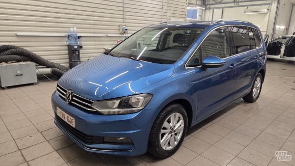 Zils Volkswagen Touran 2021 Marijampole, ar dzinēja tilpumu 2.00 L un nobraukumu 209 tūkst. km par 14278 €, foto  vietnē AUTOMOTO.COM.LV