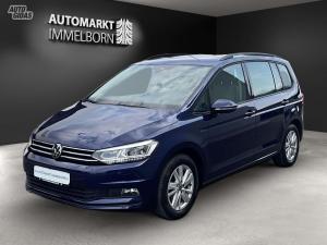 Blue Volkswagen Touran 2023 in Kaunas, with an engine capacity of 1.50 L and mileage of 29 thousand km for 33104 €, photo 4 on AUTOMOTO.COM.LV