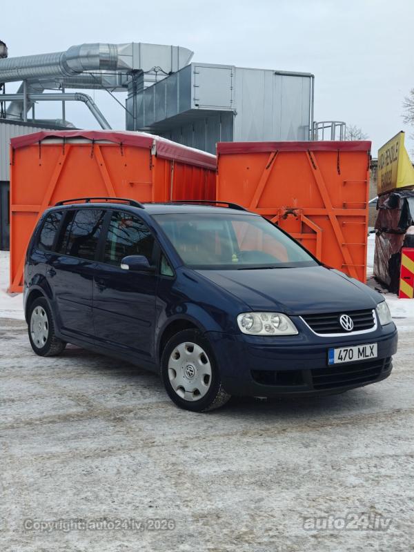 Blue Volkswagen Touran 2005 in Tartu, with an engine capacity of 1.90 L and mileage of 276 thousand km for 2650 €, photo 1 on AUTOMOTO.COM.LV