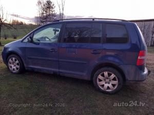 Blue Volkswagen Touran 2006 in Tartu, with an engine capacity of 1.90 L and mileage of 0 thousand km for 1400 €, photo  on AUTOMOTO.COM.LV