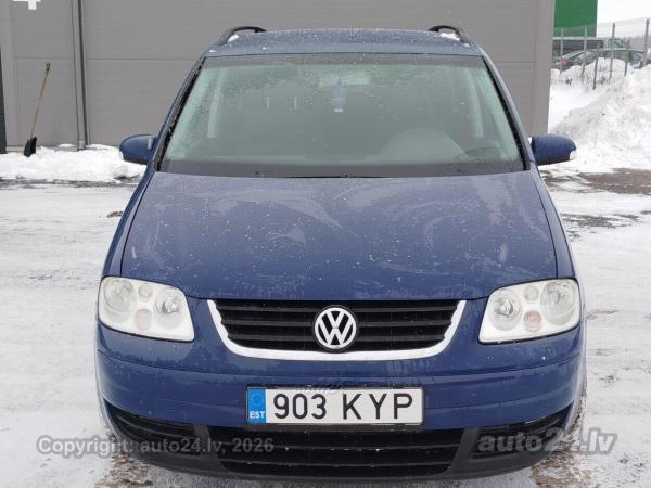 Zils Volkswagen Touran 2006 Tartu, ar dzinēja tilpumu 1.90 L un nobraukumu 396 tūkst. km par 1990 €, foto 2 vietnē AUTOMOTO.COM.LV