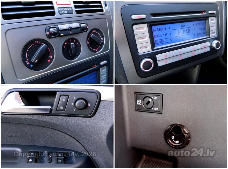 Zils Volkswagen Touran 2008 Viljandi, ar dzinēja tilpumu 1.60 L un nobraukumu 176 tūkst. km par 2490 €, foto 18 vietnē AUTOMOTO.COM.LV