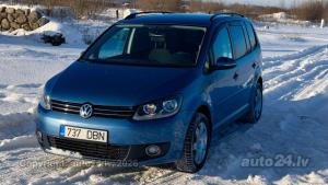 Blue Volkswagen Touran 2010 in Tallinn, with an engine capacity of 2.00 L and mileage of 423 thousand km for 3499 €, photo  on AUTOMOTO.COM.LV