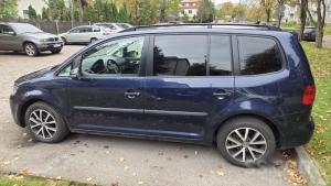 Blue Volkswagen Touran 2012 in Riga, with an engine capacity of 1.60 L and mileage of 339 thousand km for 3700 €, photo  on AUTOMOTO.COM.LV