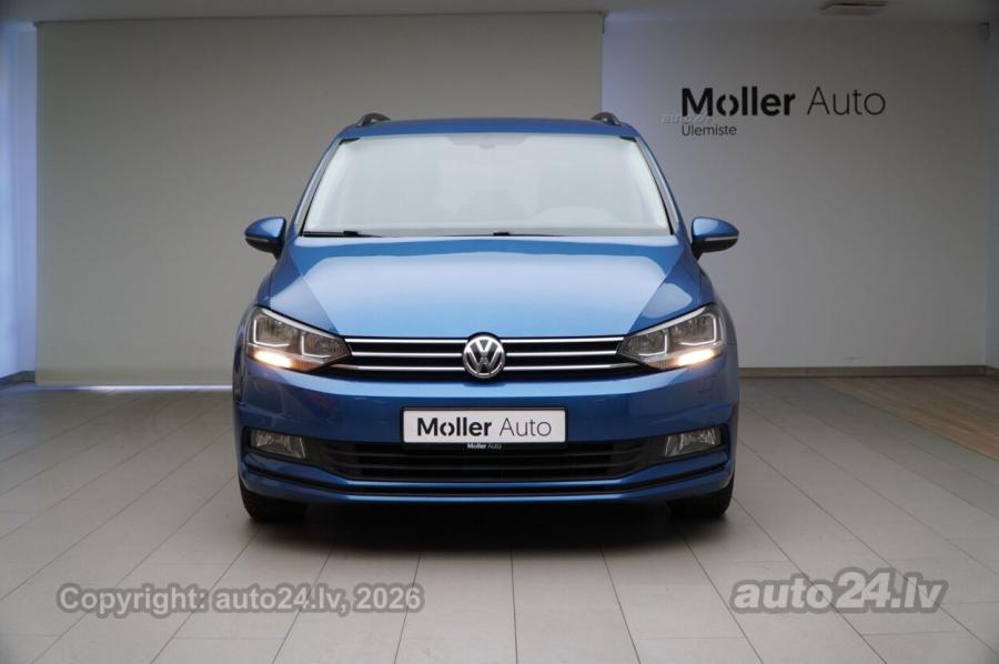 Blue Volkswagen Touran 2016 in Tallinn, with an engine capacity of 1.40 L and mileage of 0 thousand km for 13900 €, photo 2 on AUTOMOTO.COM.LV