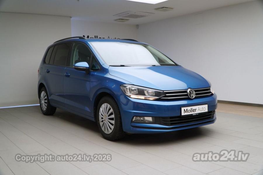Blue Volkswagen Touran 2016 in Tallinn, with an engine capacity of 1.40 L and mileage of 0 thousand km for 13900 €, photo 3 on AUTOMOTO.COM.LV