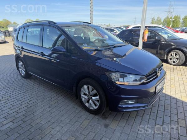 Zils Volkswagen Touran 2016 Talsi, ar dzinēja tilpumu 1.60 L un nobraukumu 0 tūkst. km par 6490 €, foto 1 vietnē AUTOMOTO.COM.LV