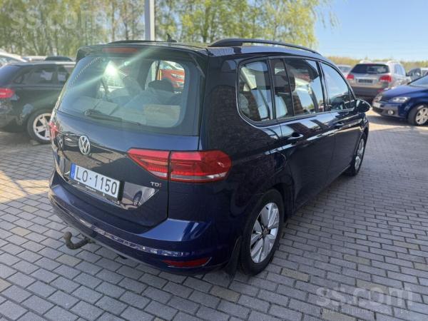 Zils Volkswagen Touran 2016 Talsi, ar dzinēja tilpumu 1.60 L un nobraukumu 0 tūkst. km par 6490 €, foto 3 vietnē AUTOMOTO.COM.LV