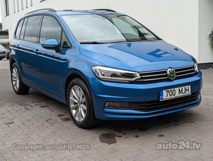 Zils Volkswagen Touran 2019 Tallina, ar dzinēja tilpumu 1.60 L un nobraukumu 159 tūkst. km par 17000 €, foto 3 vietnē AUTOMOTO.COM.LV