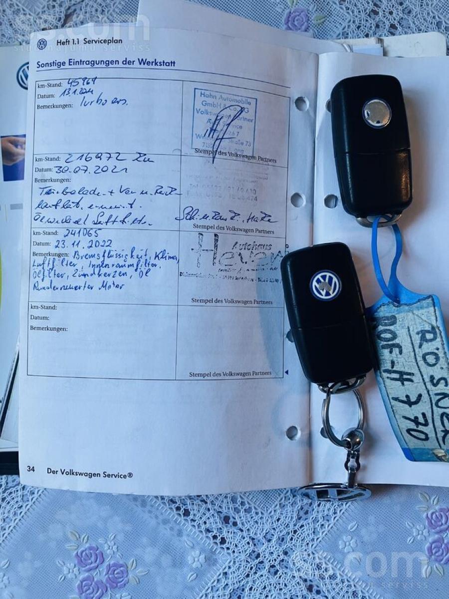Brūns Volkswagen Touran 2007 Rīga, ar dzinēja tilpumu 1.40 L un nobraukumu 275 tūkst. km par 3900 €, foto 20 vietnē AUTOMOTO.COM.LV