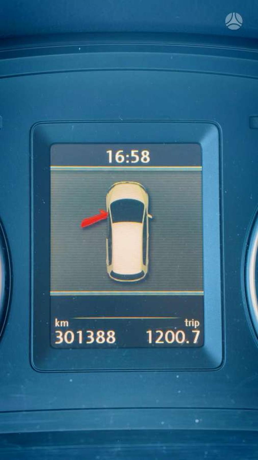Brūns Volkswagen Touran 2010 Klaipėda, ar dzinēja tilpumu 1.97 L un nobraukumu 302 tūkst. km par 5500 €, foto 14 vietnē AUTOMOTO.COM.LV