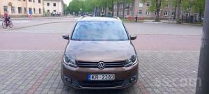 Brūns Volkswagen Touran 2012 Ventspils, ar dzinēja tilpumu 1.60 L un nobraukumu 238 tūkst. km par 5850 €, foto 5 vietnē AUTOMOTO.COM.LV